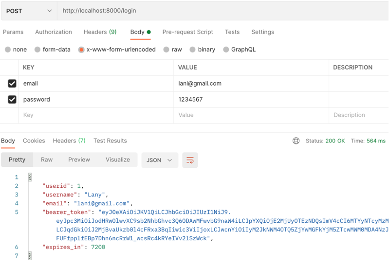 Lumen Authentication with JWT Auth API and PostgreSQL | by Ika Nurhayati Fitri | Medium