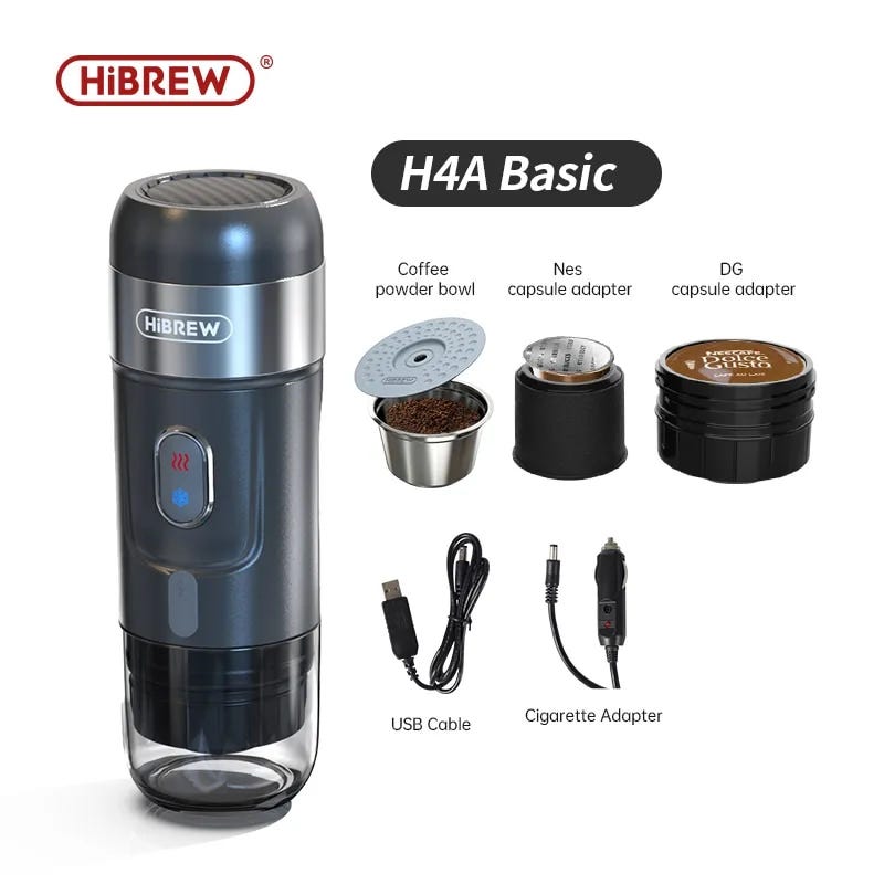Top 5! HiBREW Portable Coffee Machine for Car & Home,DC12V Expresso Coffee Maker Fit Nexpresso ...