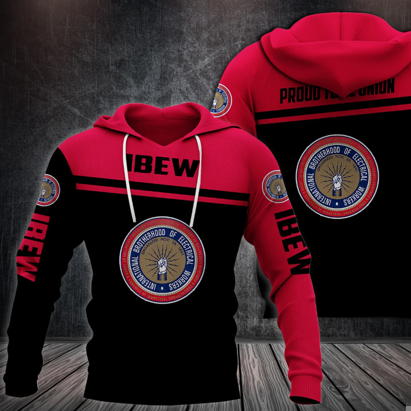 Ibew Logo All Over Print Hoodie-135248 #clothings | by Cootie Shop | Medium
