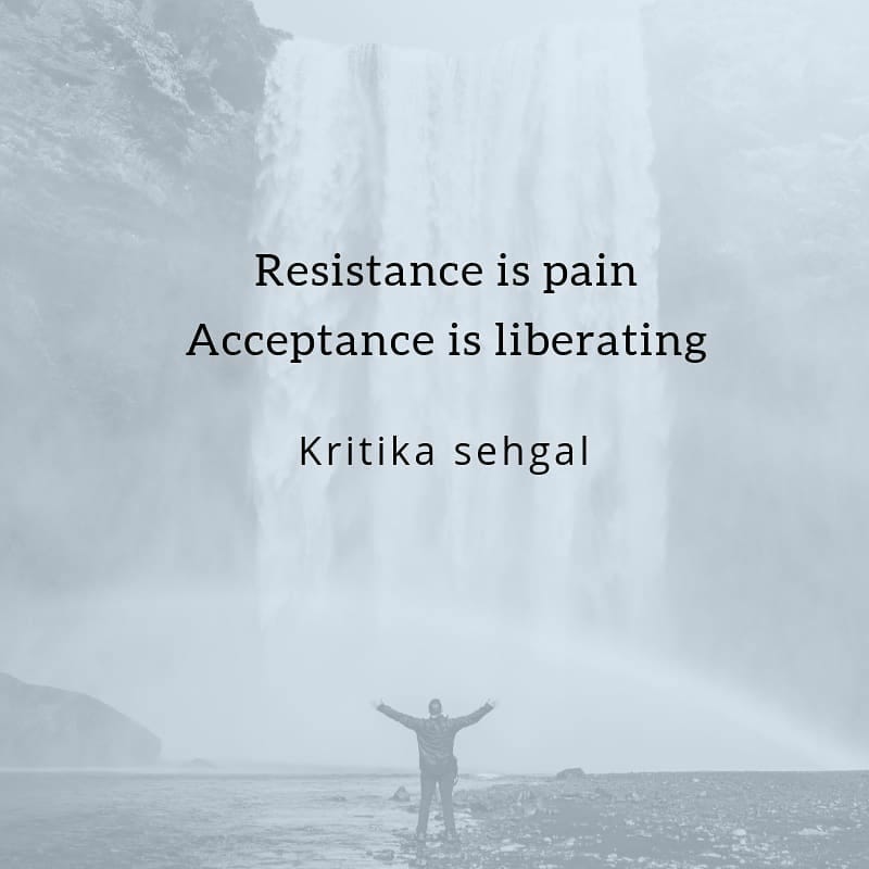 MOTIVATIONAL WALLPAPER ON ACCEPTANCE IS THE KEY BY KRITIKA SEHGAL | by ...