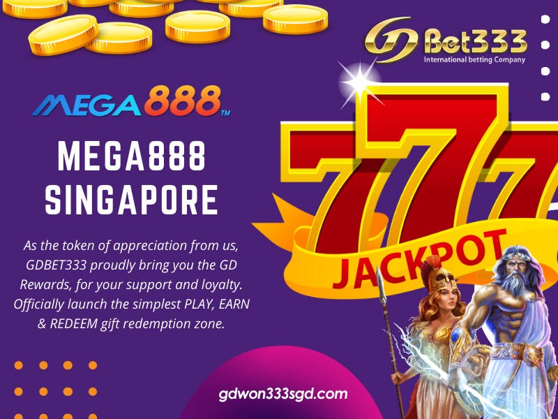 Mega888 Singapore. Get Ready For Mega Thrills And Mega… | by GD Bet333 | Jul, 2023 | Medium