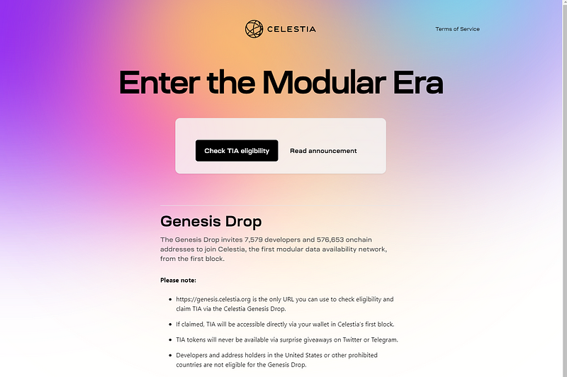 🚀 Celestia Saison 2: Schnapp dir heute deine Genesis $TIA Tokens! 🌍 | by Litecoin Lyric | Nov ...