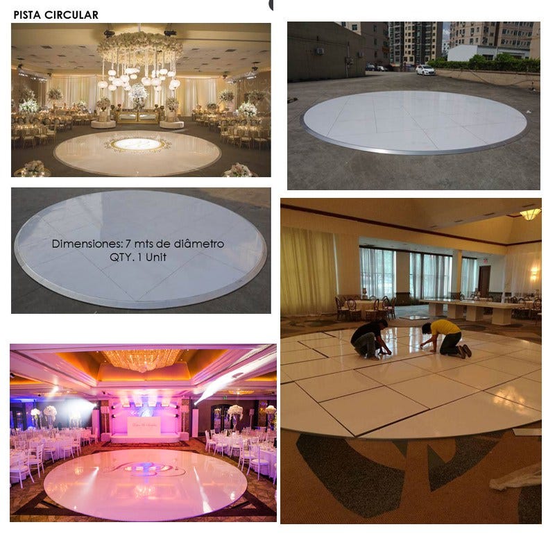 Customized Diameter 7m Round dance floor | by RK EVENTS | Medium