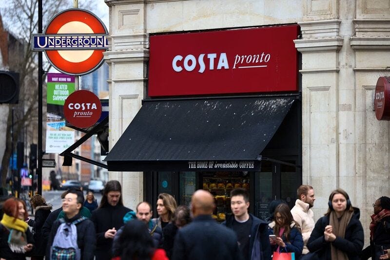9% salary boost witnessed by employees at Costa Coffee | by ...