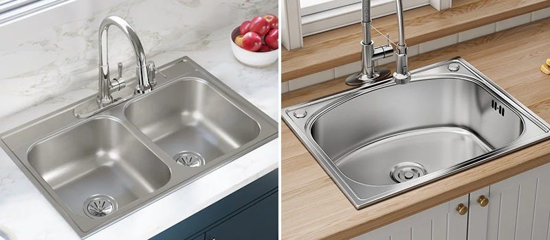 Single Vs Double Kitchen Sink: Which Is Better? | by Futurabacklinks ...