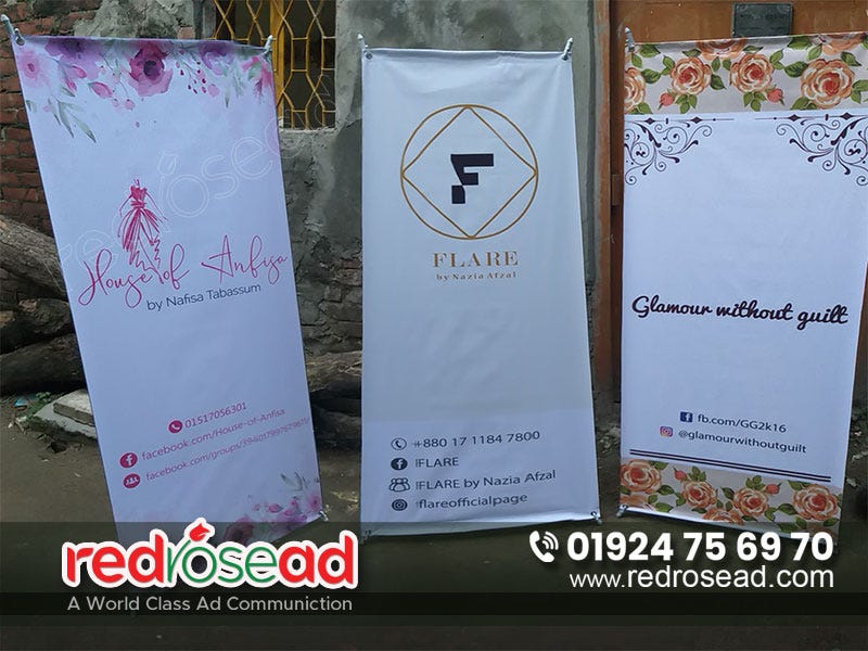Best X Stand Roll up Banner X Banner and Pop up Stand Price in ...