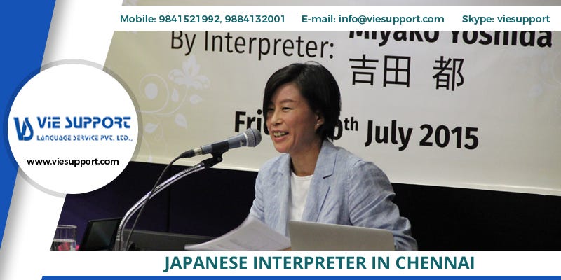 Japanese Interpreter in Chennai. A Japanese interpreter in Chennai is ...