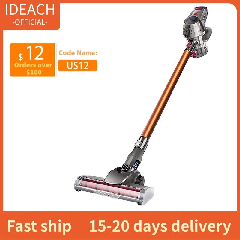 Big Deals! Wireless Handheld Vacuum Cleaner 10kPa 150W Powerful Dual ...