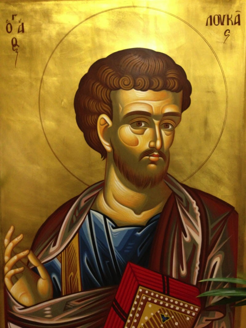 Feast of St. Luke the Evangelist | by Alan Bentrup | Hope Springs ...
