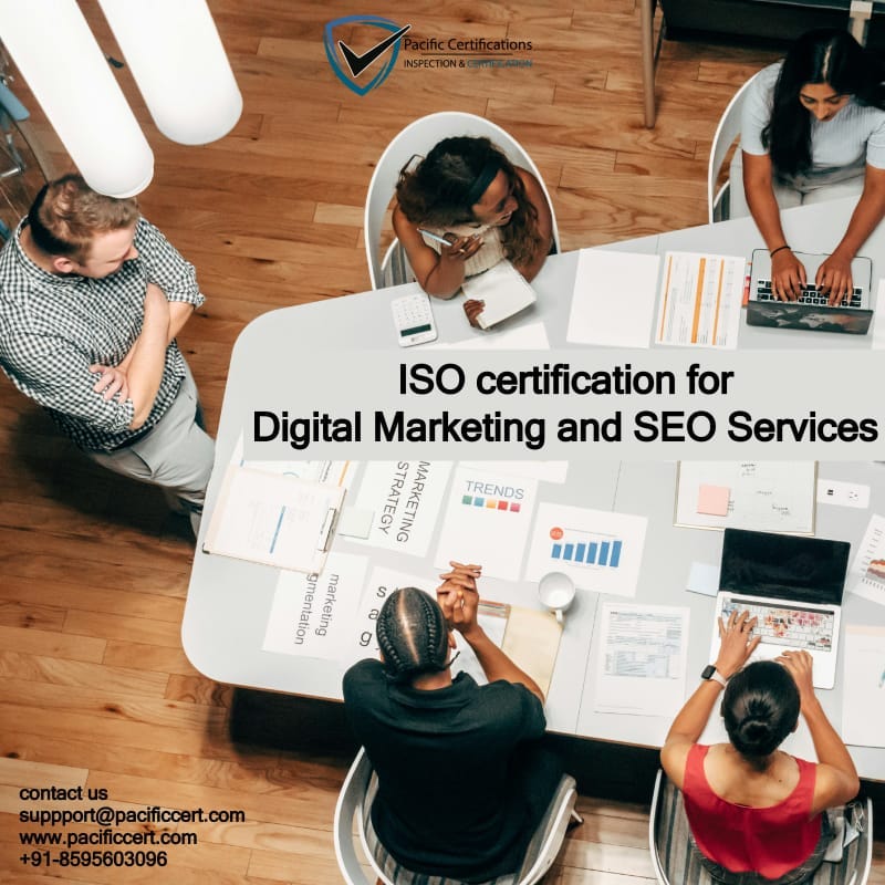 ISO certification for Digital Marketing and SEO Services companies and ISO applicable standards ...