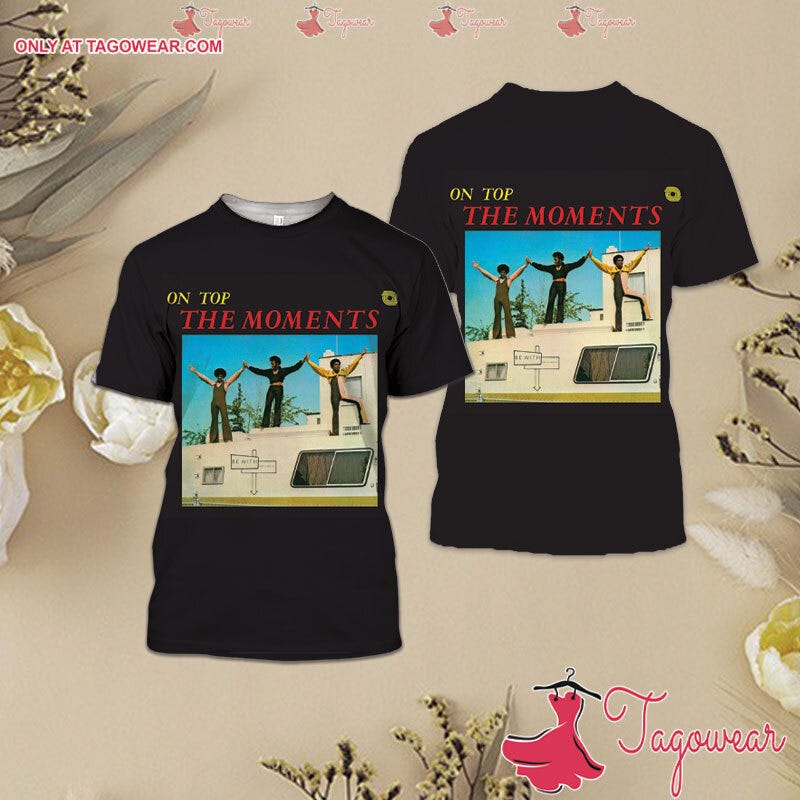 The Moments On Top Album Cover Shirt — Wearable Art for Music ...