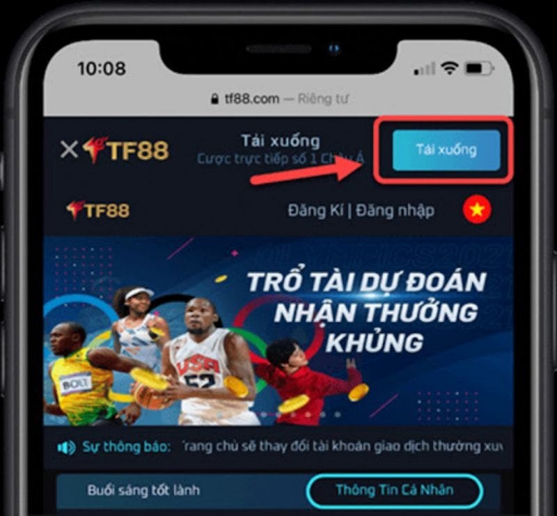 Tai app TF88 trai nghiem muot ma. Tải app TF88 được rất nhiều người ...