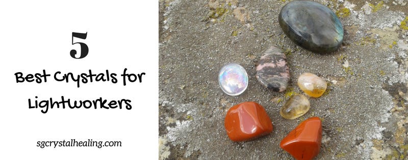 5 Best Crystals for Lightworkers | by Siobhan, SGCrystalHealing | Medium