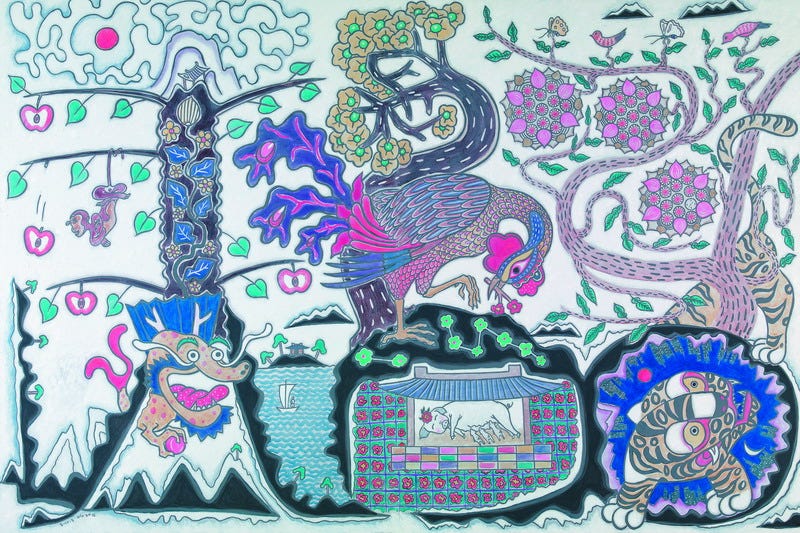 The Colors of Hong Sung Dam. Hong Sung-dam is a South Korean painter ...