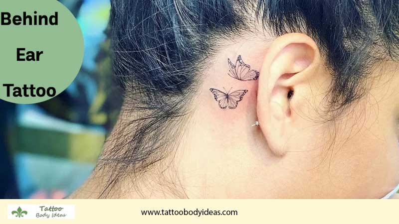 Unique Behind The Ear Tattoos Ideas | by Tattoobodyideas | Medium