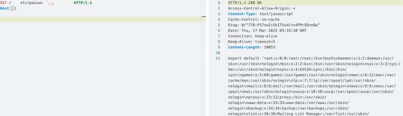 Vite File Read Vulnerability Exposed (CVE-2025–30208) | by AerieWhole123 | Jun, 2025 | Medium