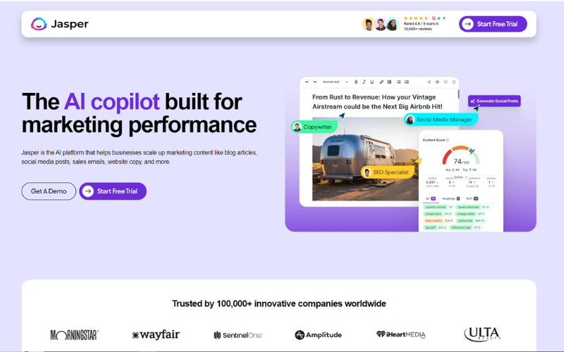 Jasper Review — Your Ultimate AI Writing Companion | by SaaS Review ...