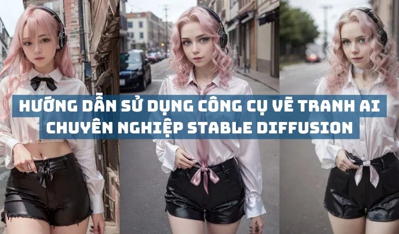 Hướng dẫn sử dụng công cụ vẽ tranh Ai chuyên nghiệp Stable Diffusion | by banghechoigame | Medium