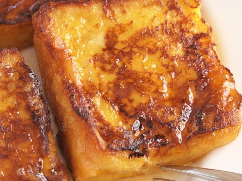 can dogs eat french toast?. In order to make French Toast, bread is ...