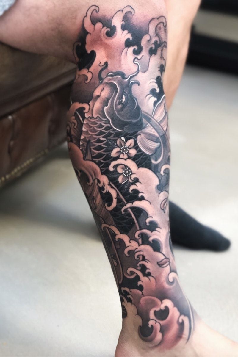 150+ Shin Tattoo Ideas That Help Protect You From Bad Omen | by Tattoo ...