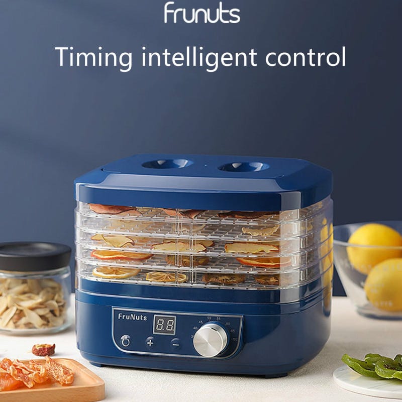Top 10! 5-layer household smart fruit dryer food dryer fruit and vegetable pet meat food air ...