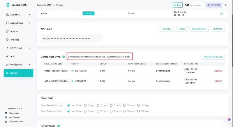 How to Set Up Config Auto Sync. SafeLine version 7.x introduces a… | by Wonder W | Nov, 2025 ...