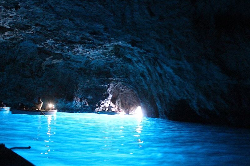 The Blue Grotto, Capri. A magical sea cave that is not easy to… | by ...