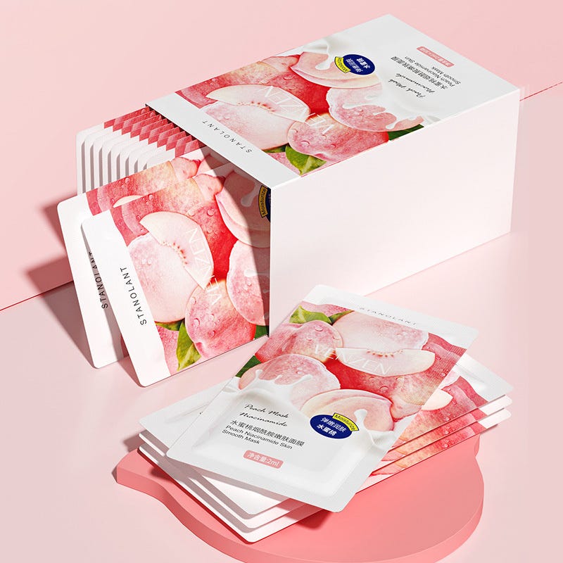 Peach Niacinamide Skin Rejuvenation And Moisturizing Mask - Yellsy.com ...
