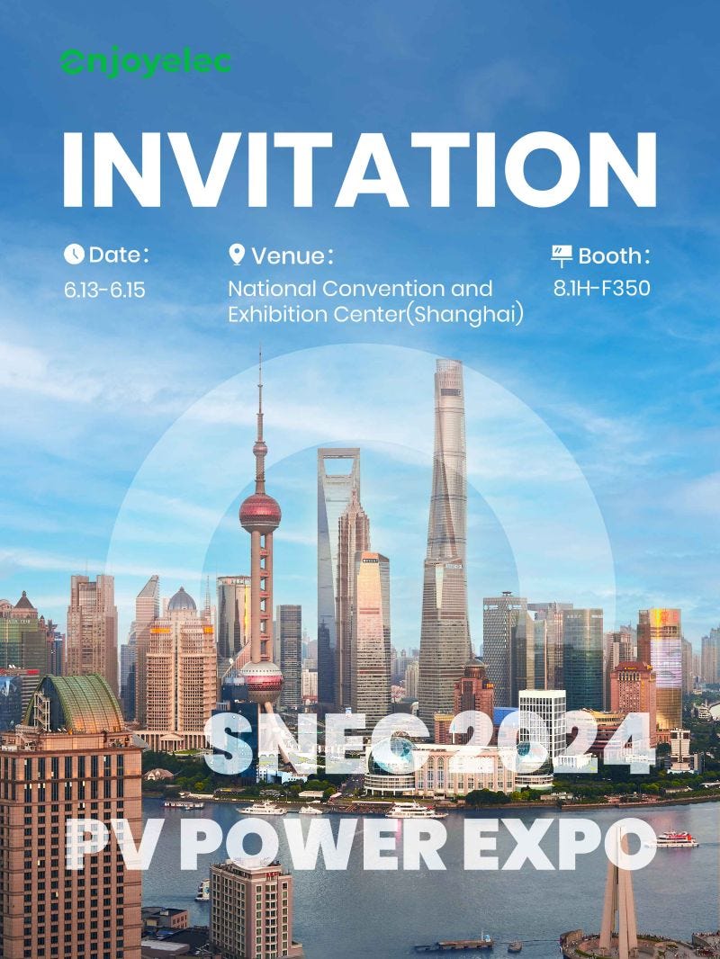 🎉🎉🎉 Join Us at the Shanghai SNEC Exhibition 2024! 🎉🎉🎉 | by enjoyelec | Jun, 2024 | Medium
