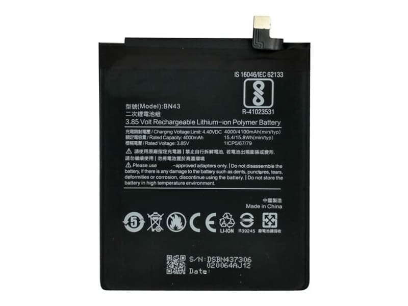 Battery replacement for XIAOMI BN43 cell phone battery | by Judymachii ...