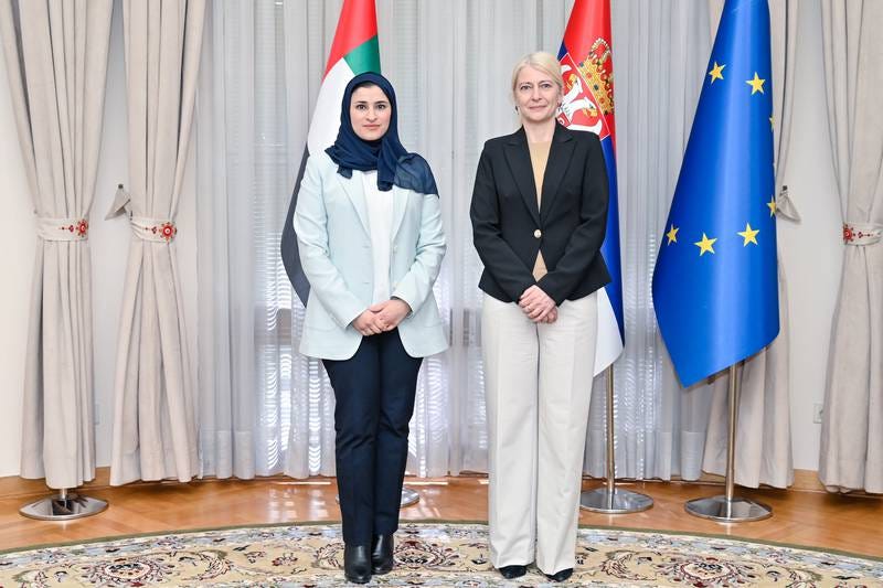 UAE Minister Visits Serbia to Strengthen Co-operation in R&D, Technology, and Energy Transition ...