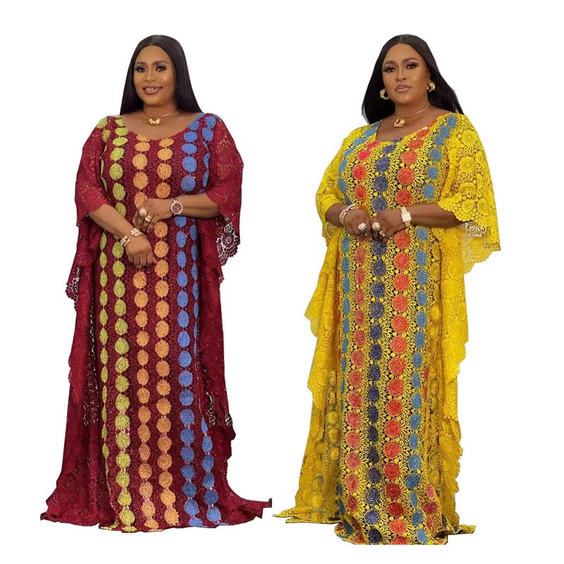 New Arrival African Muslim Abayas Dresses For Women Traditional Dashiki ...