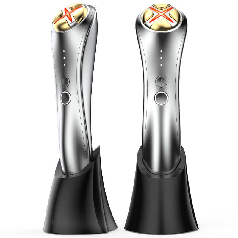 RF Facial Device with EMS Skinlift, LED Therapy, Sonic Massage and Ion ...