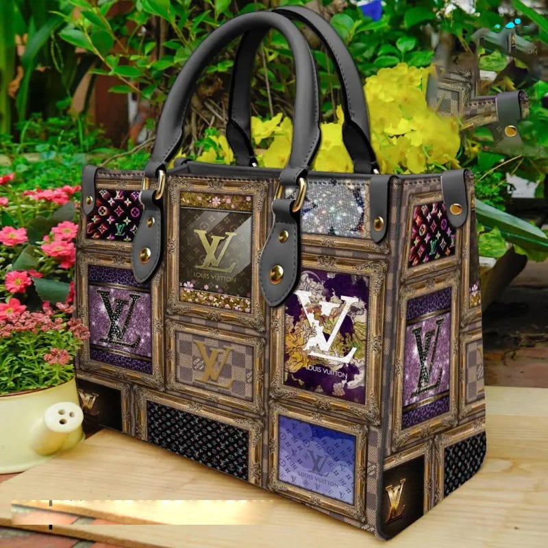 Louis Vuitton Pattern Luxury Brand Fashion Premium Women Small Handbag ...