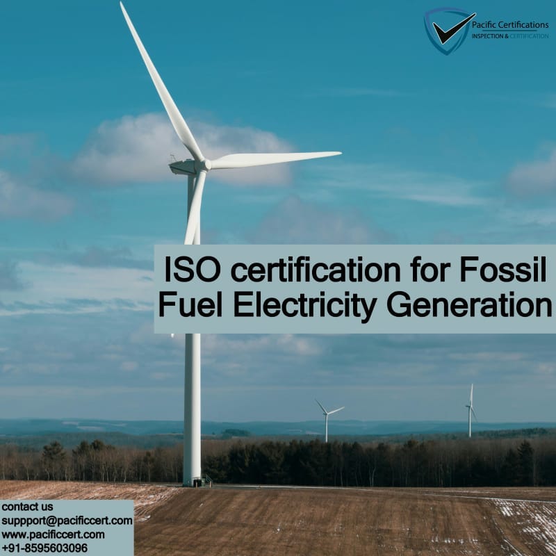 ISO certification for Fossil Fuel Electricity Generation companies and ...
