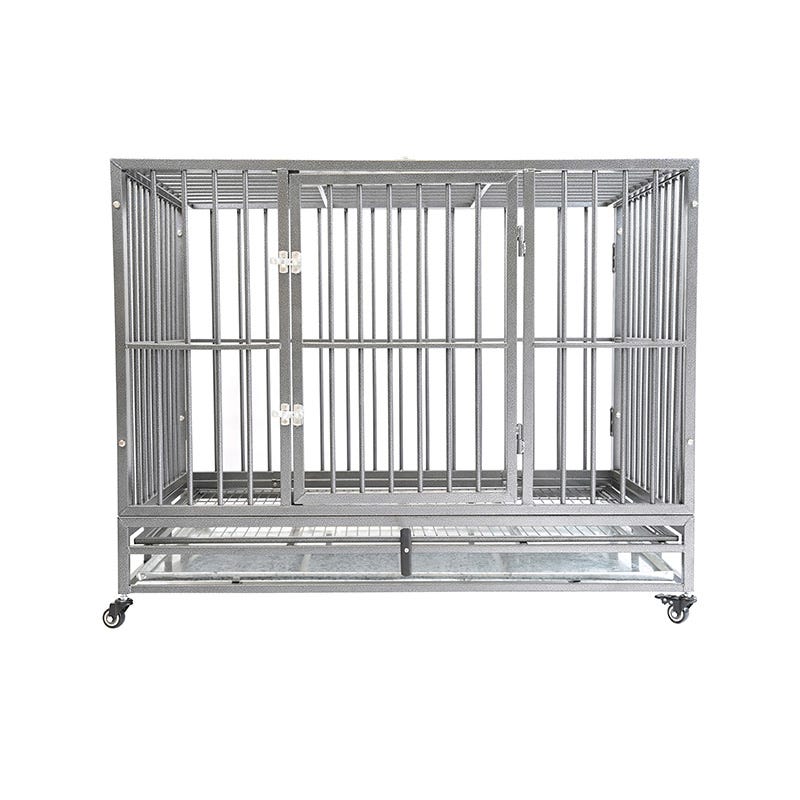 Custom Heavy Duty Metal Dog Cage With Tray | by petfoldcages | May ...
