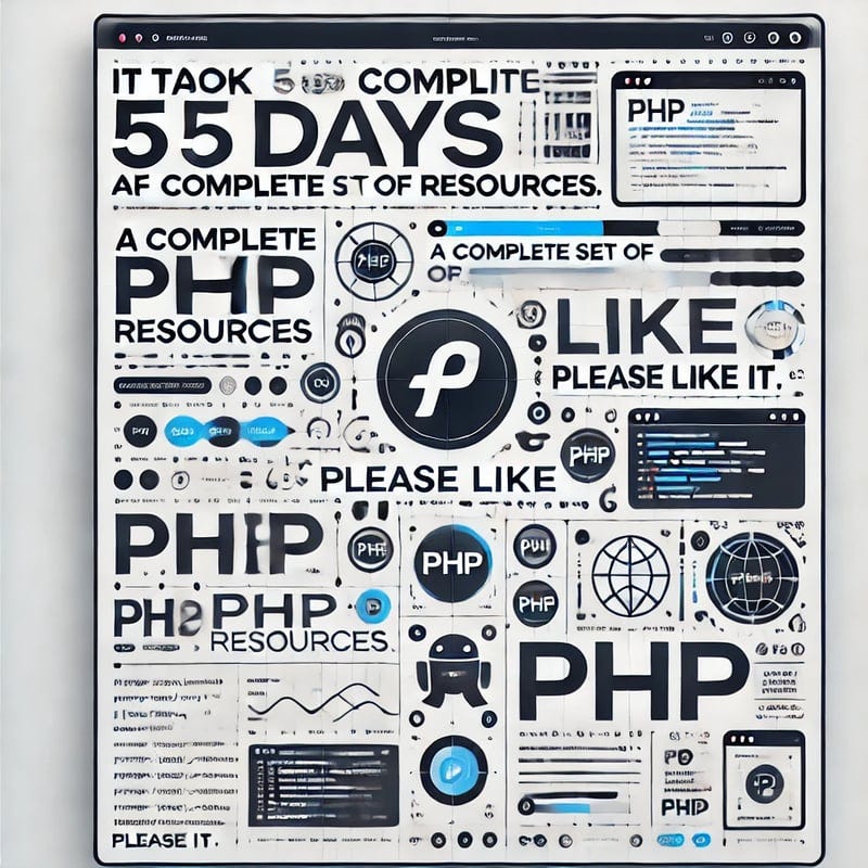It took 5 days to compile a complete set of PHP resources. Please like it. | by gitter4code ...