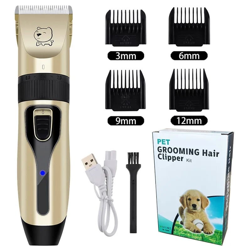 Big Deals! Pet Shaving Trimmer Cat&Dog Hair Trimmer Shaver USB Charging ...