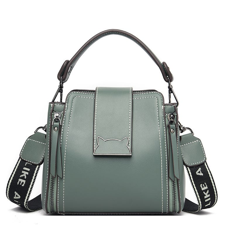 Double Shoulder Strap Cross Shoulder Bag Women’s Backpack ...