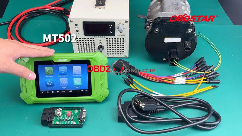 OBDSTAR MT502 Test Toyota Compressor by Bench | by obd2shop | Medium