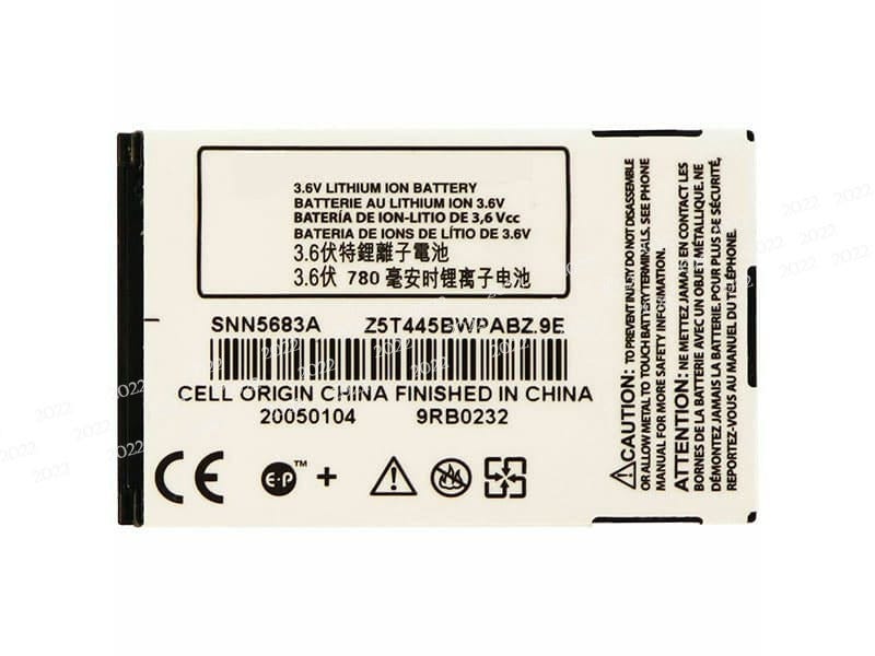 3.6V 780mAh battery compatible model MOTOROLA SNN5683A | by ...