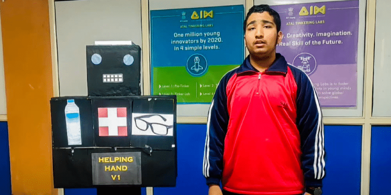 Compassion Through Innovation: 14-Years Old Crafts AI-Assisted Robot to ...