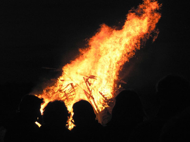 The Baptist’s Bonfire. How to build a simulacrum of the sun | by Ian ...