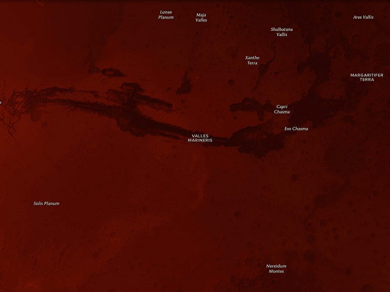 Mapping Mars With Open Planetary Data By Mapbox Maps For Developers