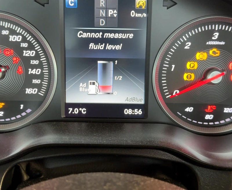 Autel Ultra Reset Mercedes C220D AdBlue to Fix Low Fill Level | by ...
