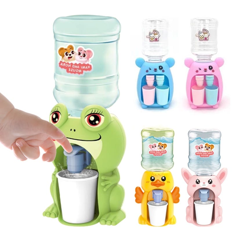 Best Deals! Kids Mini Dual Water Dispenser Toy Cute Water Juice Milk ...