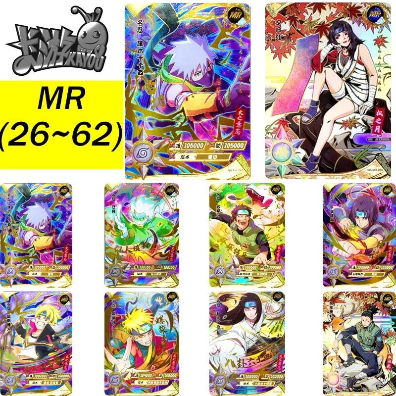 Hot Review! Kayou Naruto MR 26~62 Series Single Card Uzumaki Boruto ...