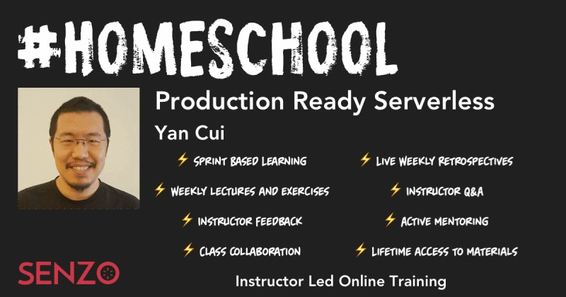 Production-Ready Serverless is back (with improved curriculum)! | by Yan Cui | theburningmonk ...