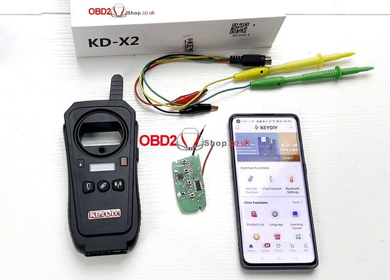 Use Keydiy KD-X2 renew BMW 868MHz remote successfully | by obd2shop | Medium
