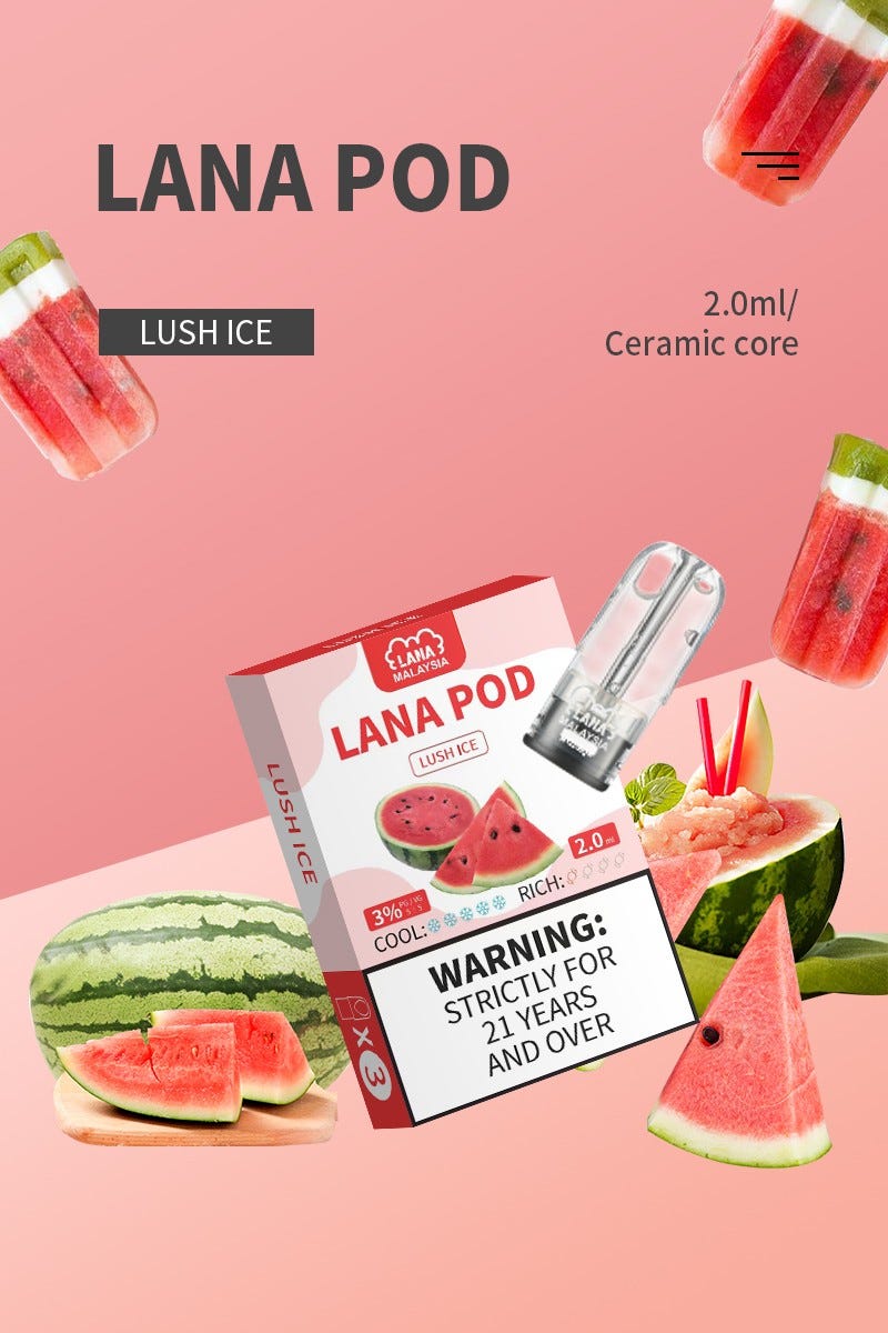 LANA MALAYSIA LUSH ICE. LANA MALAYSIA LUSH ICE is perfect for… | by lanavape.com | Medium